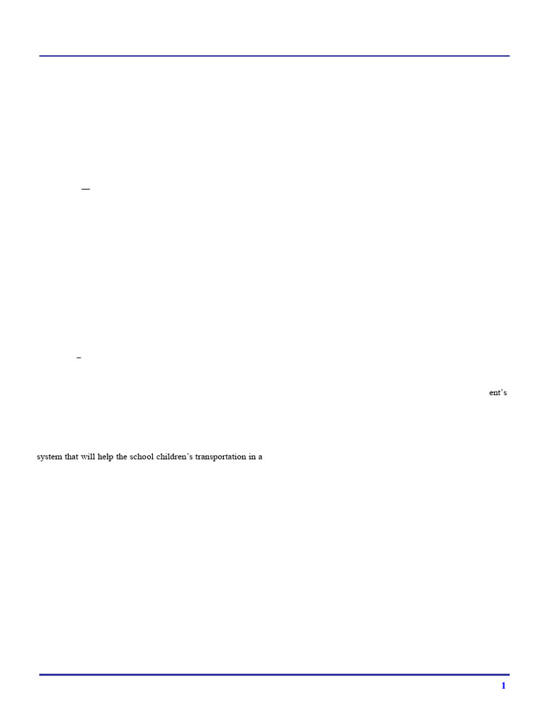 RFID Bus Safety System for Students | PDF | Radio Frequency ...