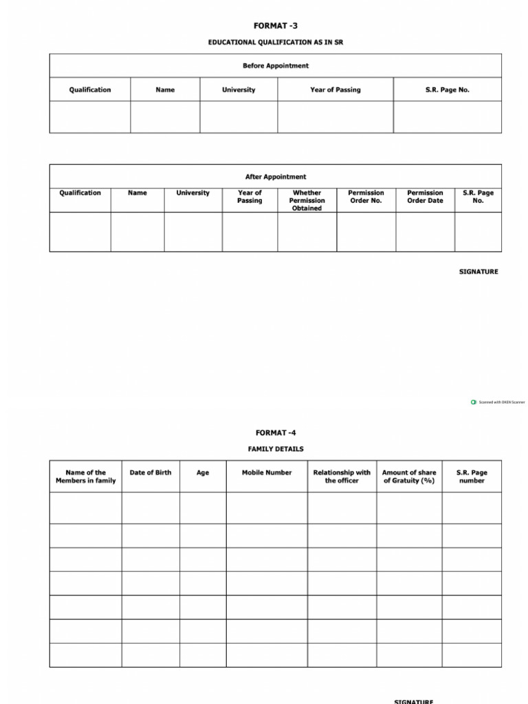 S.R Format Final | PDF
