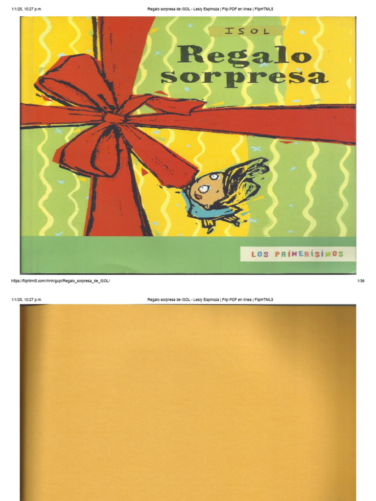 Regalo Sorpresa de ISOL | PDF