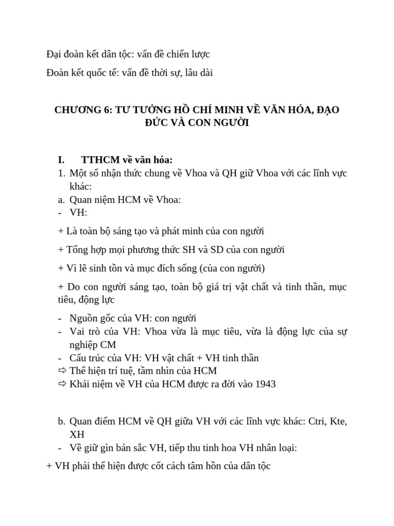 Chương 6 TTHCM | PDF