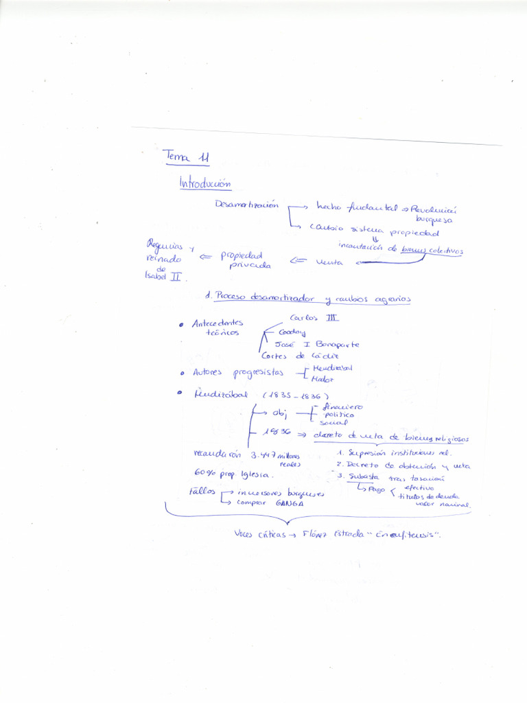 Tema 11 Esquema | PDF