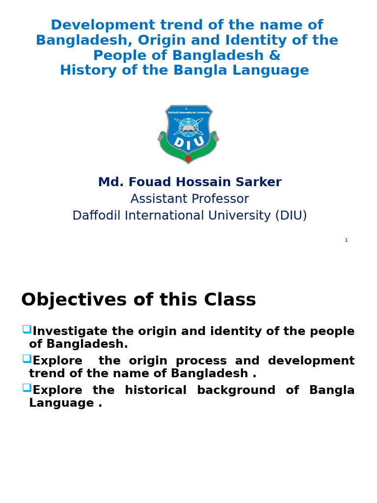 Bangladesh: Name, Identity, and Language History | PDF | Bengal ...