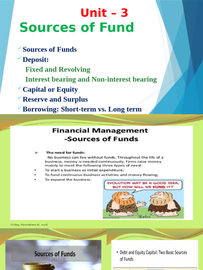 Unit-3 Sources of Fund | PDF | Preferred Stock | Deposit Account