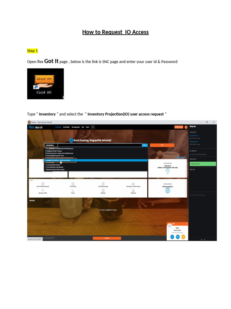 How To Request IO Access | PDF
