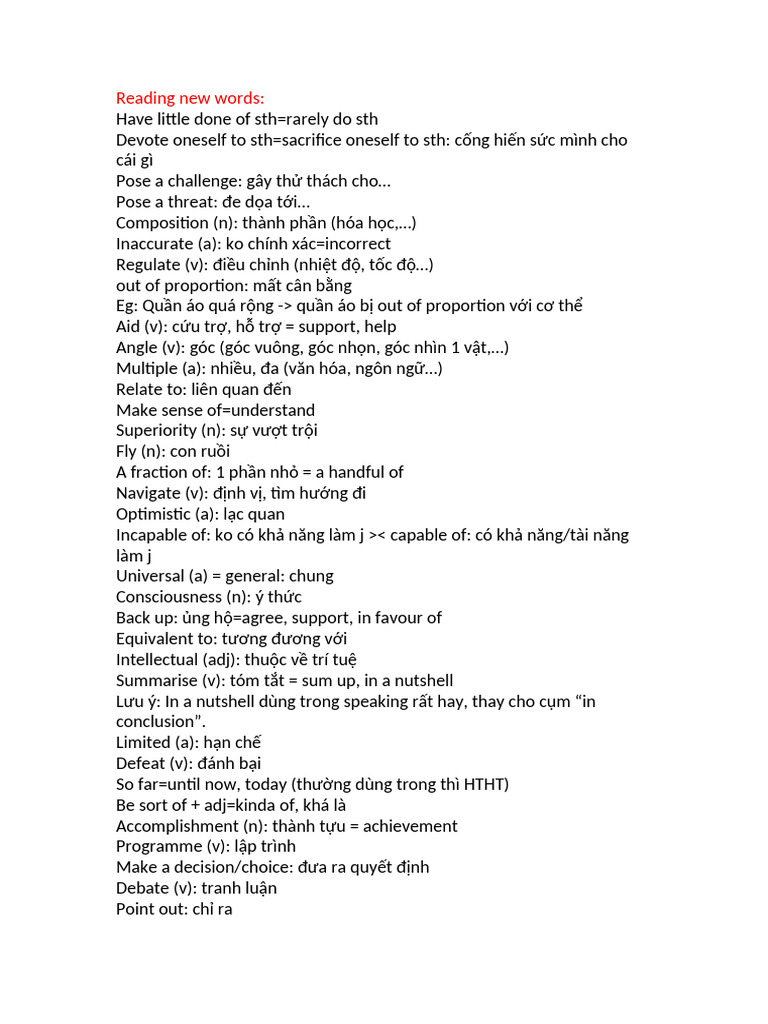 Reading New Words | PDF