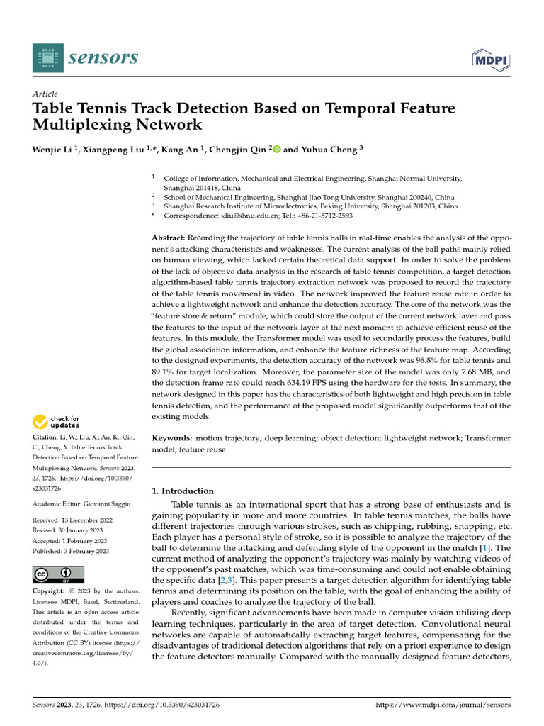 Temporal Feature Multiplexing Network | PDF | Artificial Neural Network ...