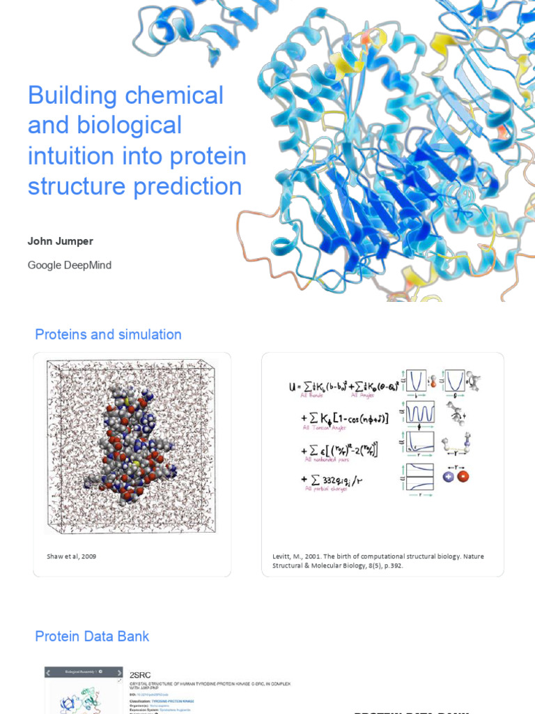jumper-lecture | PDF | Protein Structure | Structural Biology