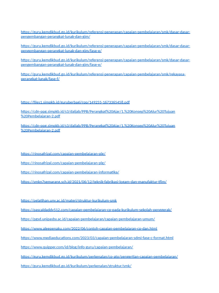 Link CP - Atp - Modul PPLG | PDF