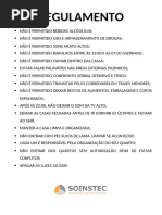 Regras de Convivência em Casa | PDF