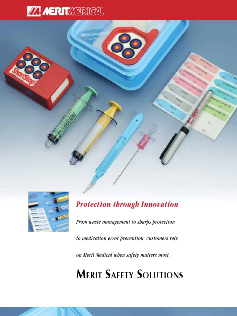 Merit Safety Solutions | PDF | Syringe | Medical Error