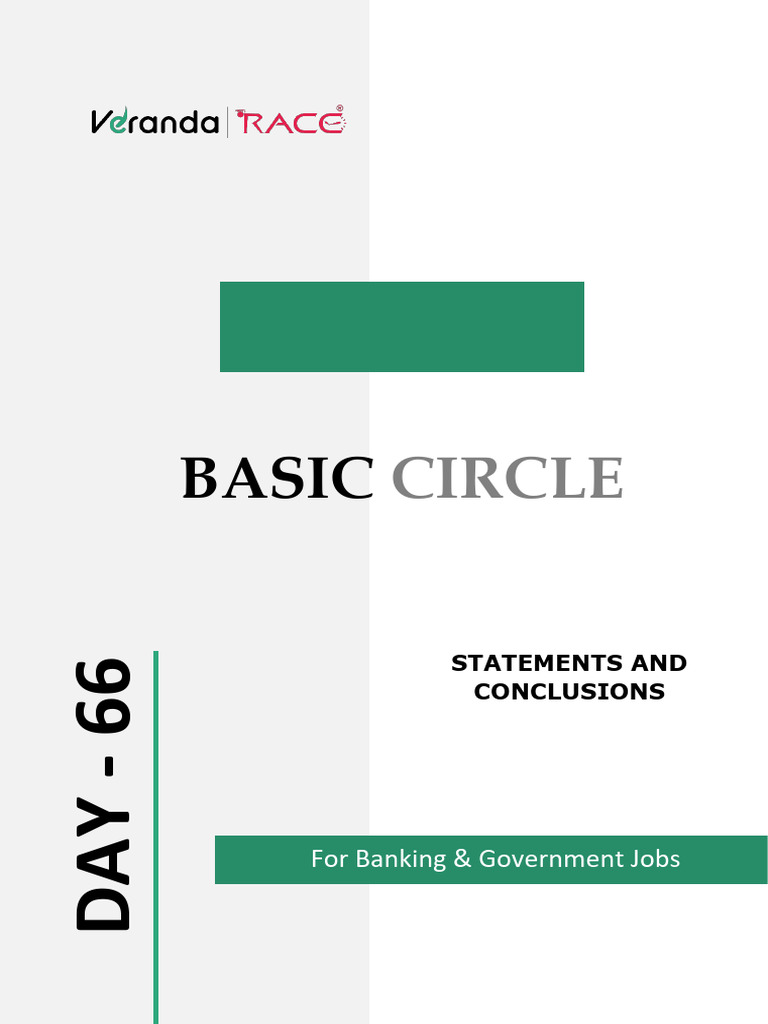 Day 66 Statements and Conclusions - Ce | PDF