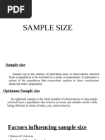 Lesson 4 | PDF | Sample Size Determination | Sampling (Statistics)