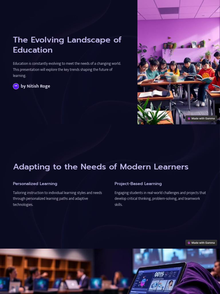 The Evolving Landscape of Education | PDF | Learning | Critical Thinking