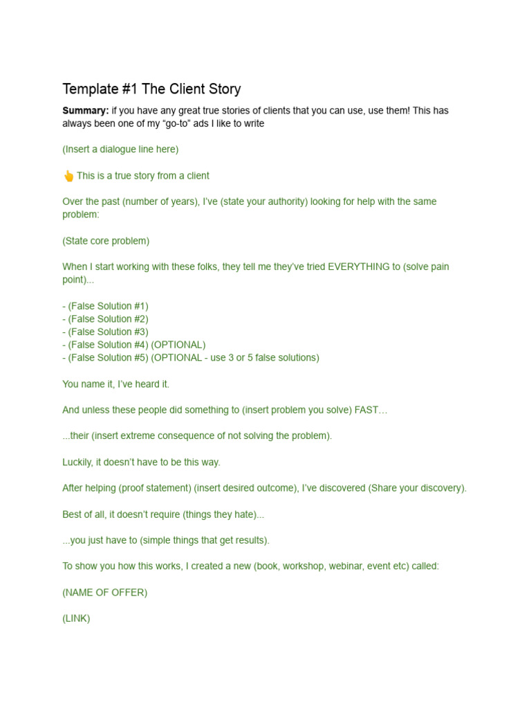 6 Figure Evergreen Ads Templates | PDF