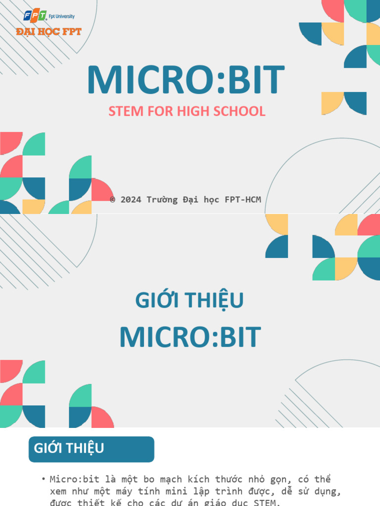 STEM2 - 01 - Microbit Introduction-V1.0 | PDF
