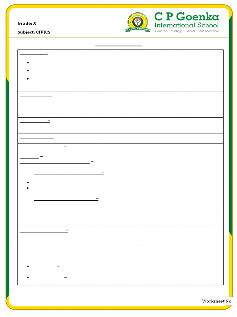 CP_Civics_G10_C5_WKST | PDF | Jurisdiction | Appeal