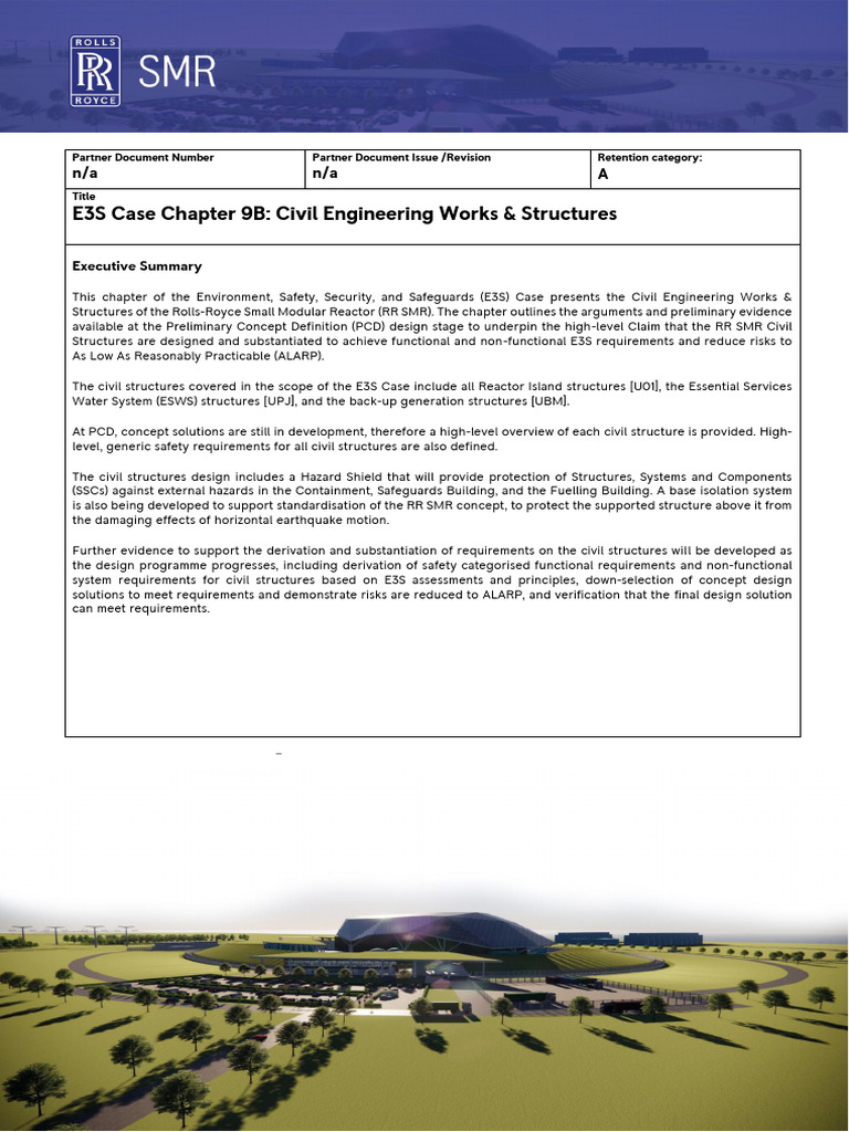RR SMR E3s Case - Chapter 9b - Civil Engineering Works Structures Issue ...