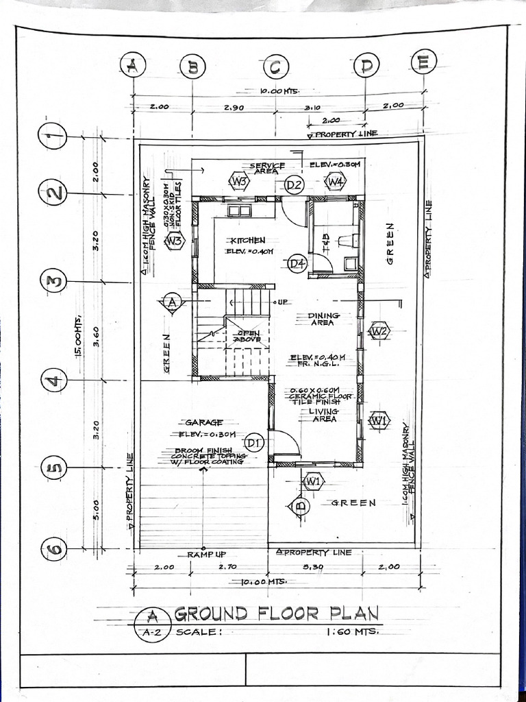 Arch 1 Plans DD | PDF