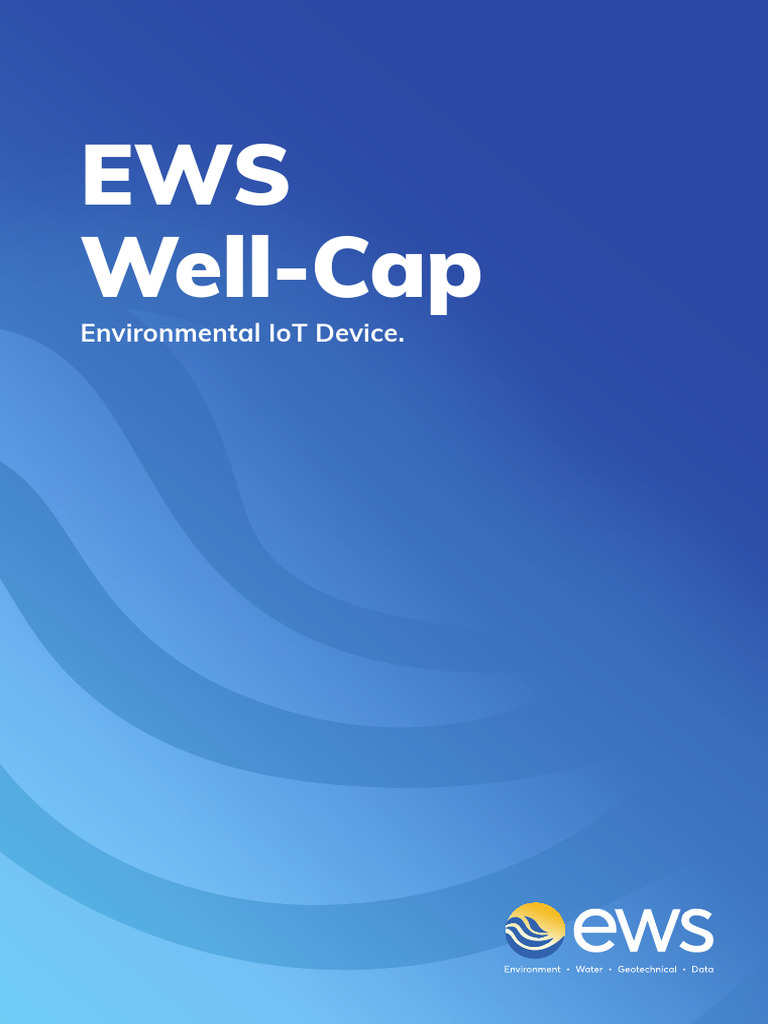 Product Brochure - EWS Well Cap | PDF | Usb | Internet Of Things
