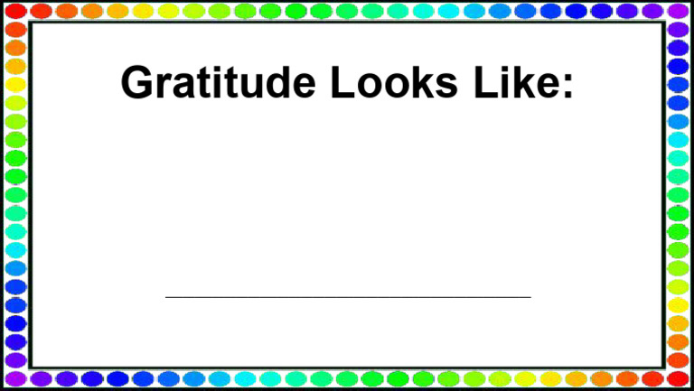 Gratitude frames 5 | PDF