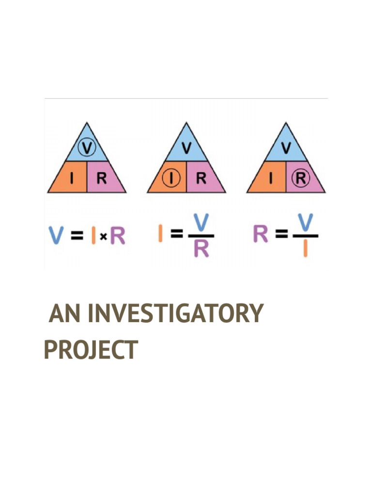 Ohm's Law: Measuring Wire Resistivity | PDF | Electrical Resistance And ...
