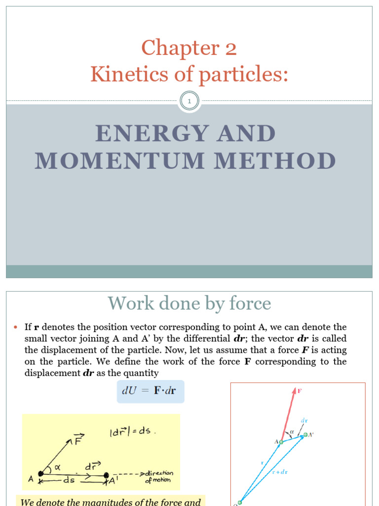 Chapter 2 Kinetics of Particles PDF | PDF | Force | Collision