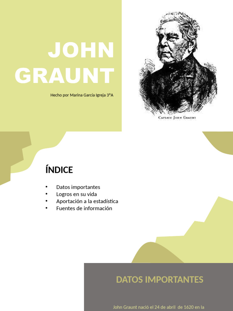 John Graunt | PDF