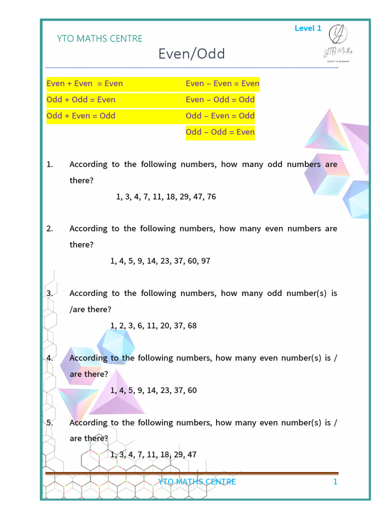 10.evenodd | PDF | Mathematics 10.evenodd | PDF | Mathematics