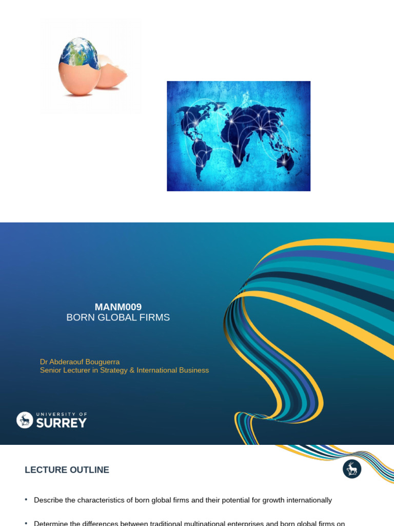 Characteristics of Born Global Firms | PDF | Internationalization ...