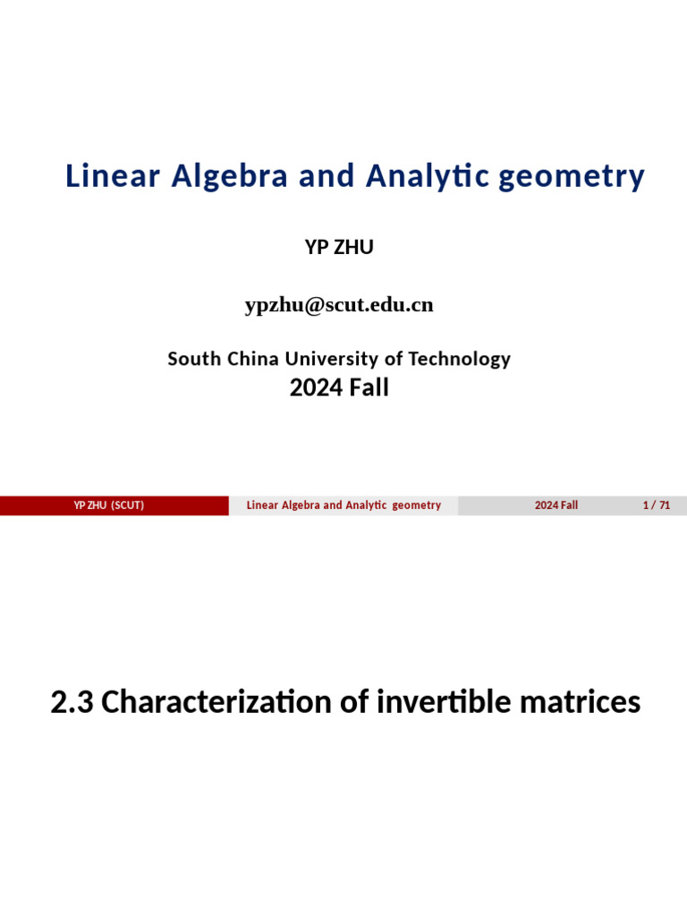 LinearAlgebra2 3 | PDF