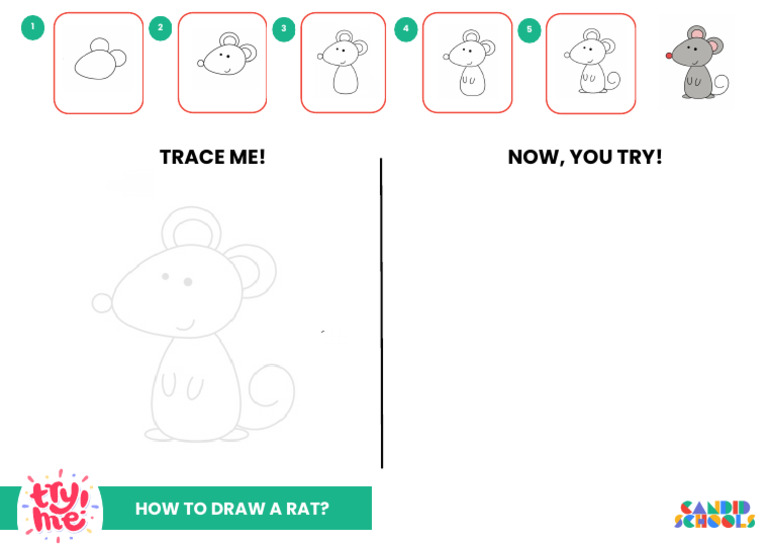 How To Draw A Rat Downloads | PDF