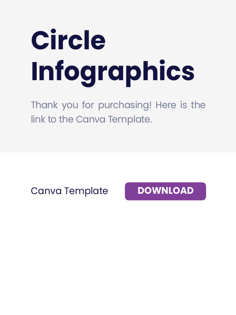 Free Editable Circle Infographic Template | PDF
