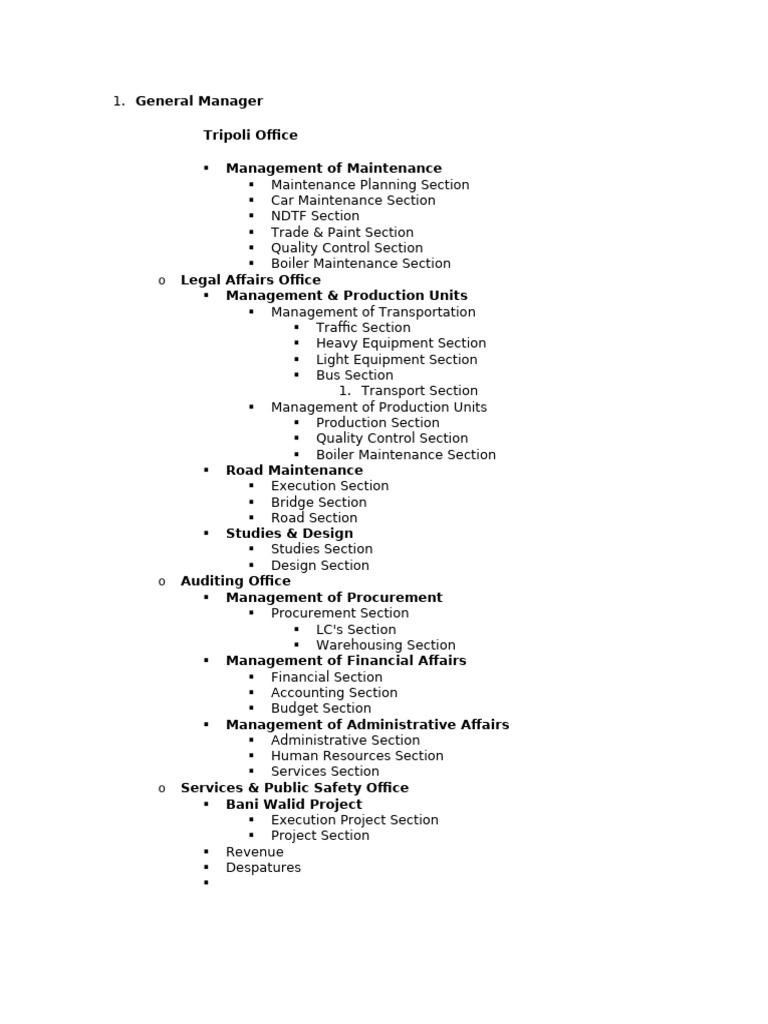 General Manager | PDF