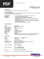 Ficha Técnica HEMPATHANE HS 55610 | PDF | Agua | Contaminación