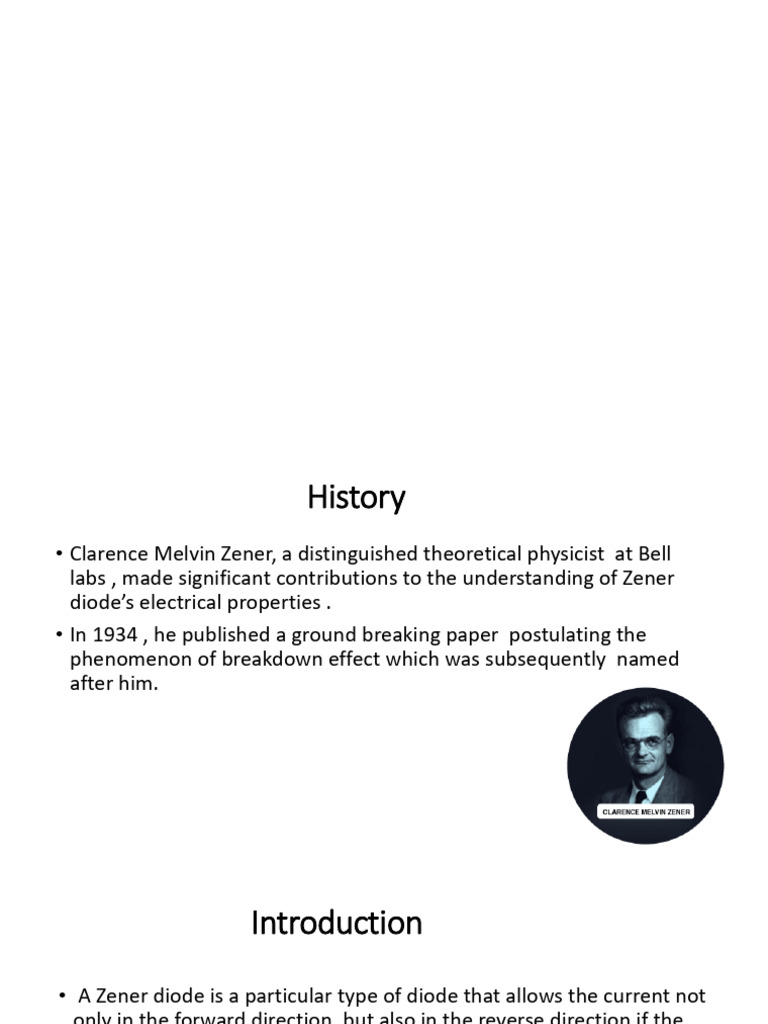 Zener Diode: Function and Applications | PDF | Diode | P–N Junction