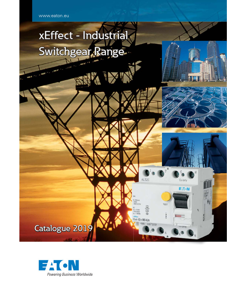 Eaton Xeffect Industrial Switchgear Range 2019 Catalog Ca003002en en Us ...