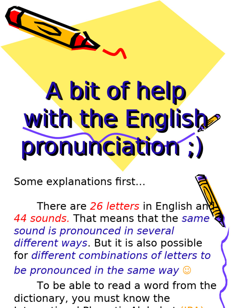 English Pronunciation Guide | PDF | English Language | Linguistics