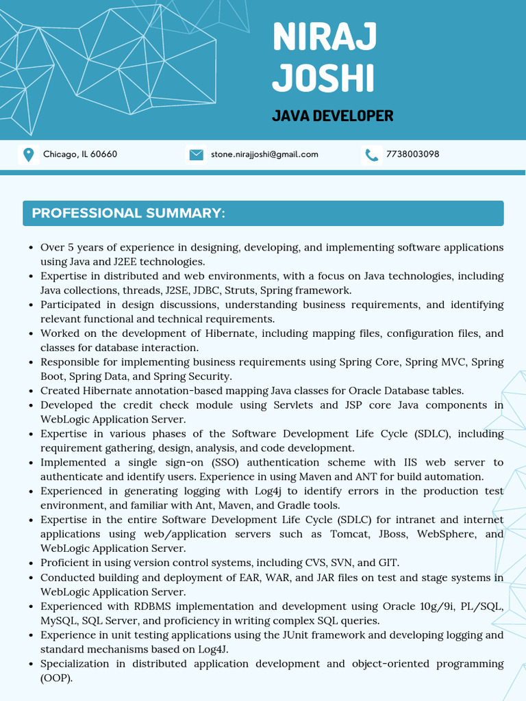 Niraj Pdf Spring Framework Java Programming Language