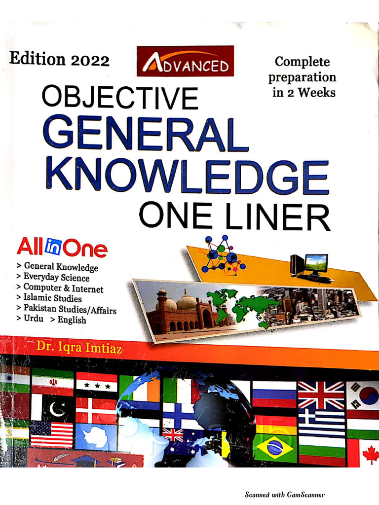 GK One Liner by Iqra Imtyaz Sir Waleed | PDF