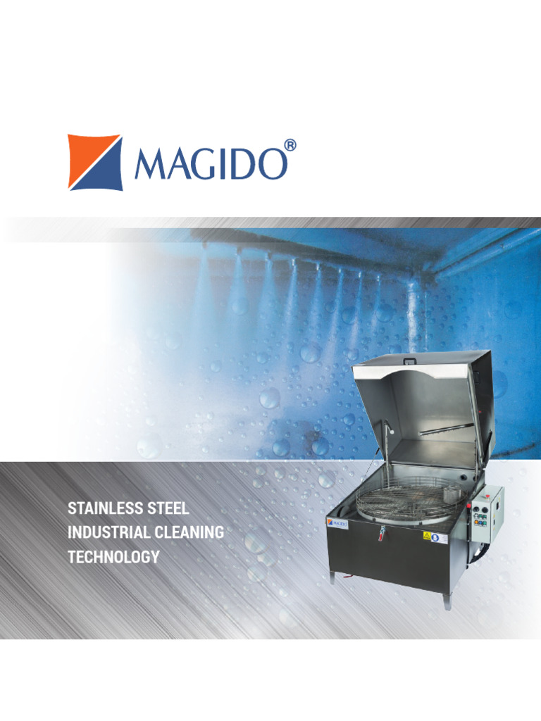 Magido L90 Parts Washer Overview | PDF | Washing Machine | Manufactured ...