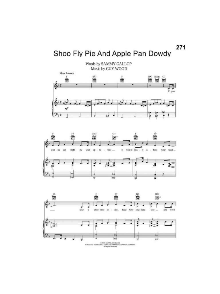 Shoo Fly Pie | PDF