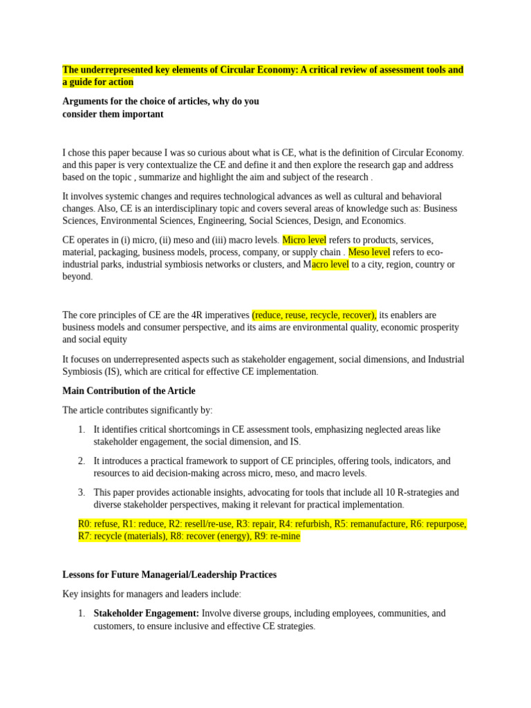 Arguments for the choice of articles | PDF | Economies