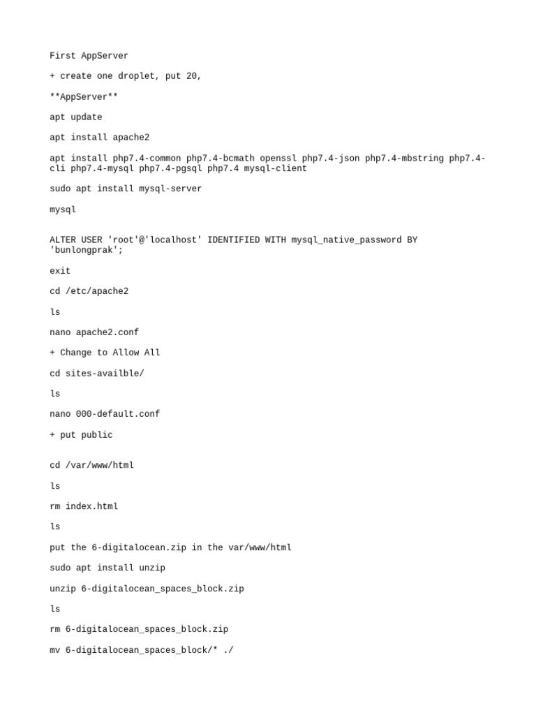 First AppServer | PDF