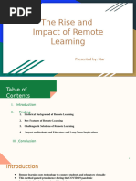 Remote and Hybrid Learning One-Pager Digital | PDF | Reading ...