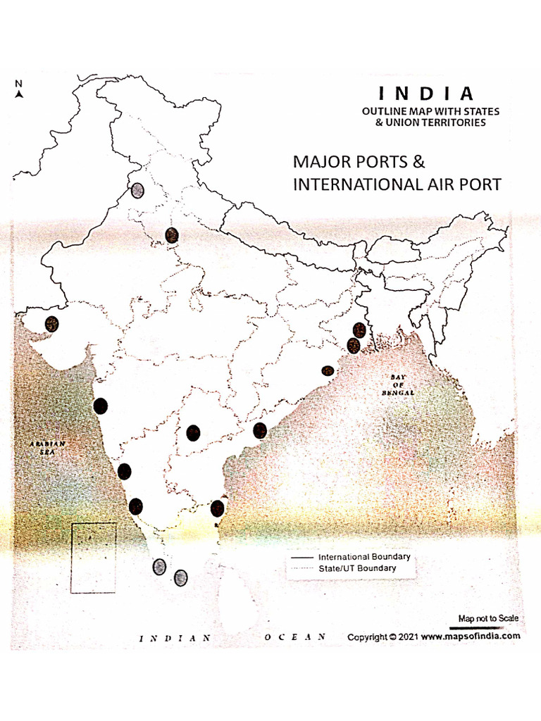 Map Pointing Practice Set | PDF