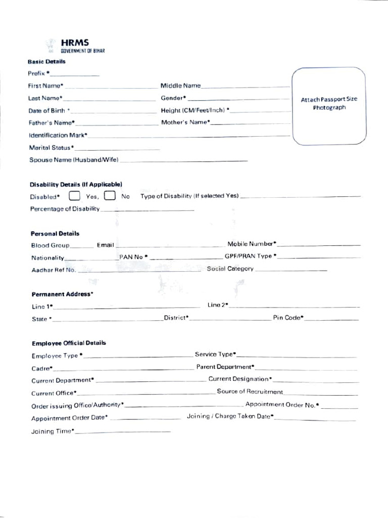 HRMS FORM_230930_225140 | PDF