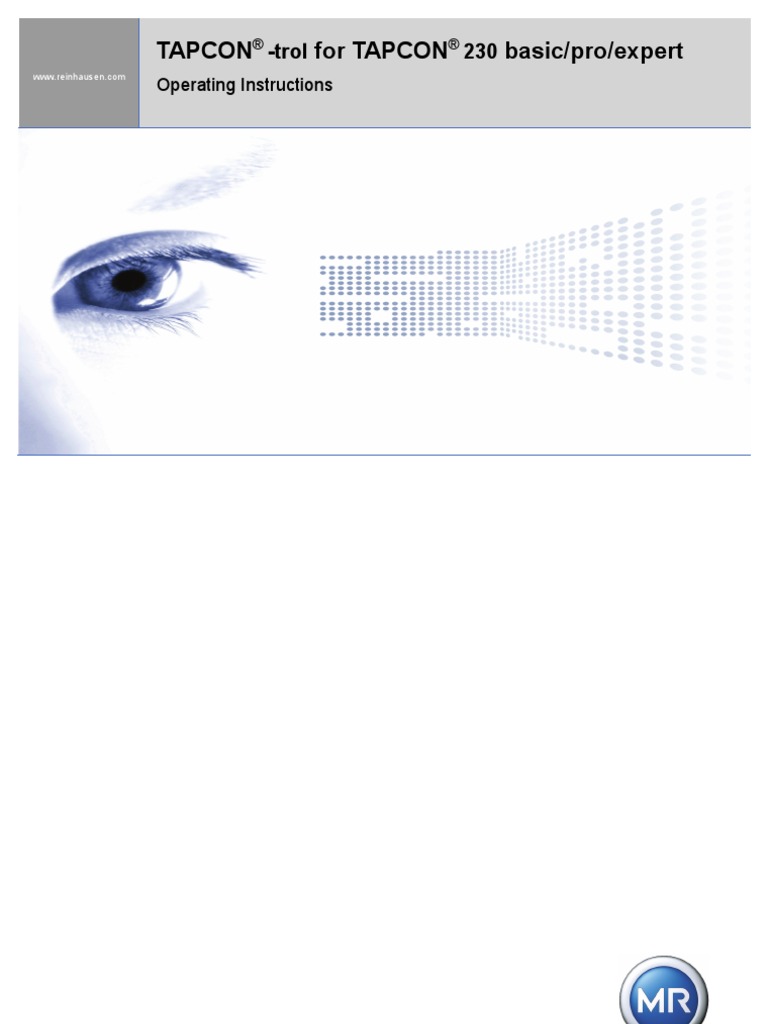 BA 220313601 Tap Control TAPCON230 Basic Pro Expert En | Installation ...