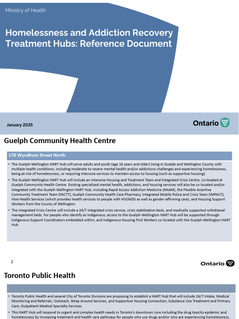 CTS Proposal Summary Dec 31 - v3.2 | PDF | Mental Health | Homelessness