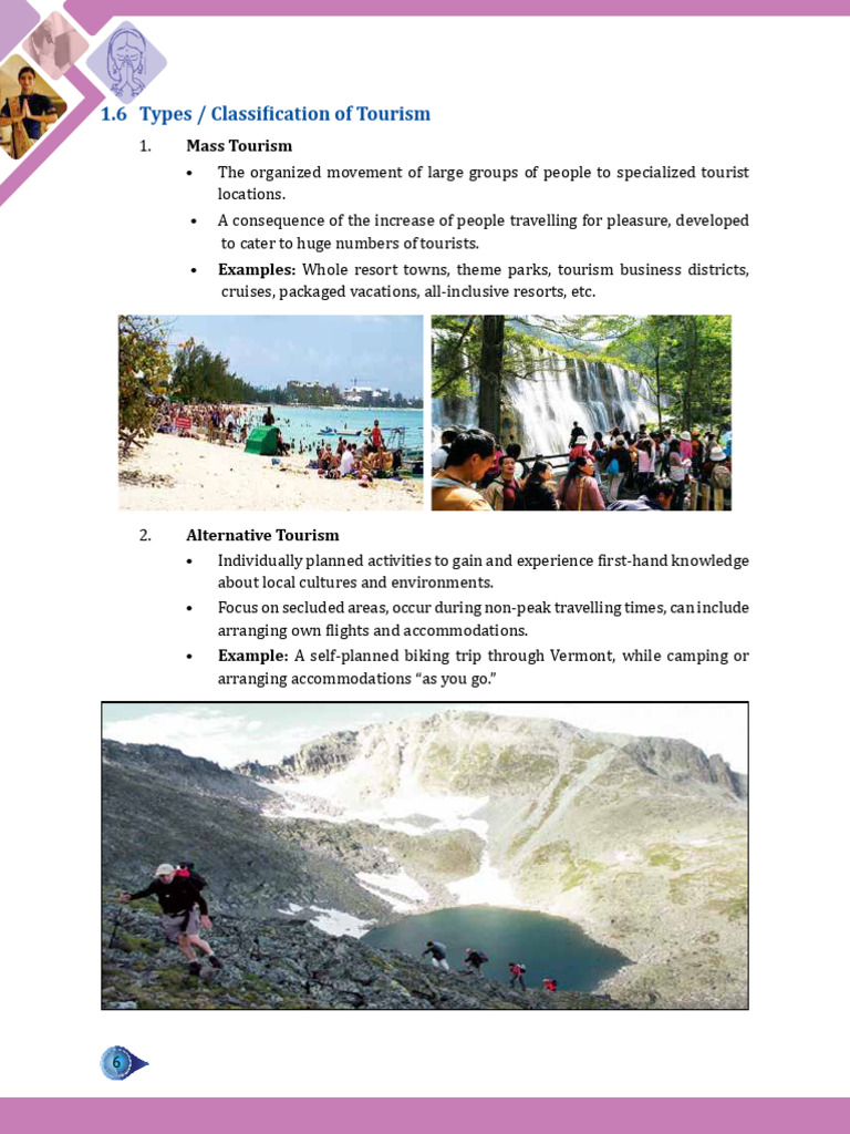 Types and Components of Tourism Explained | PDF