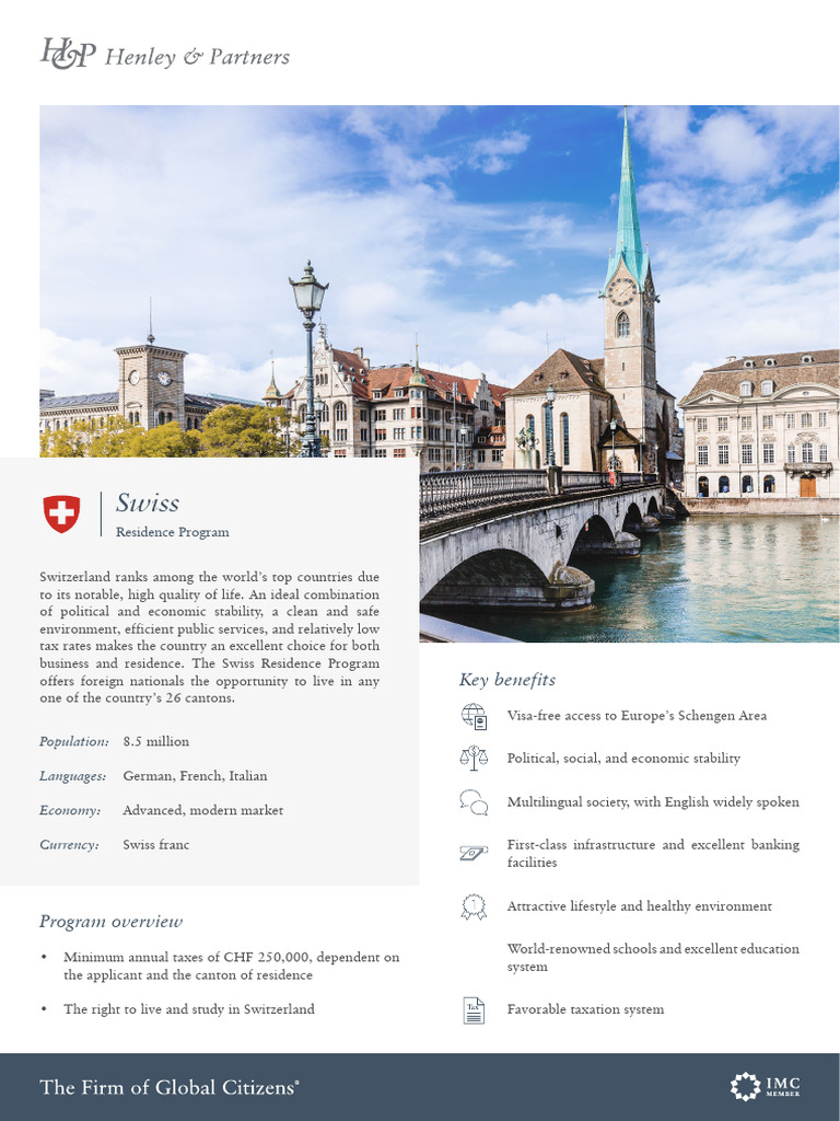 Switzerland | PDF | Switzerland | Taxes